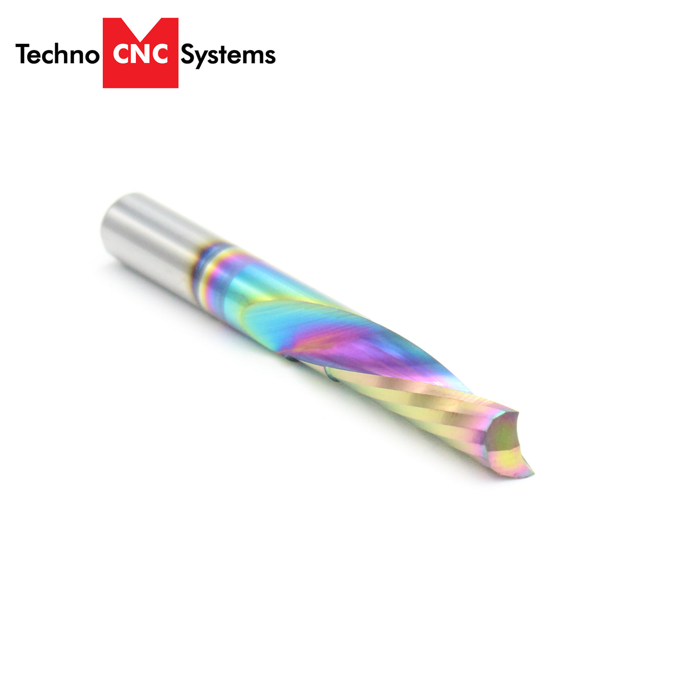 1/4" Plastic Down Cutter - Diamond Series Coating – Techno CNC Shop